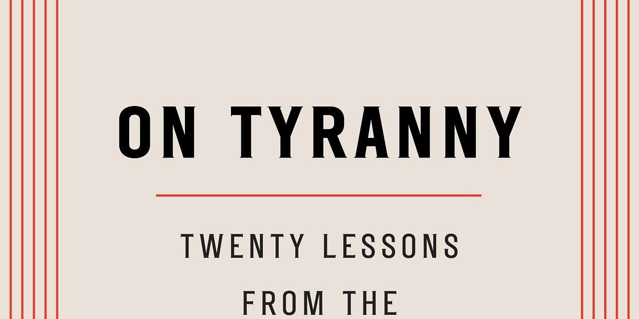 Book Review: On Tyranny by Timothy Snyder - PULSE of the Great Lakes